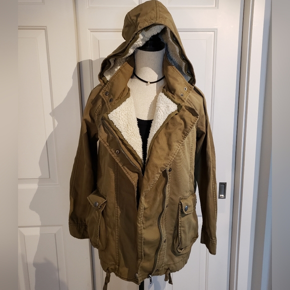 Rubbish | Jackets & Coats | Rubbish Sherpa Lined Utility Jacket | Poshmark